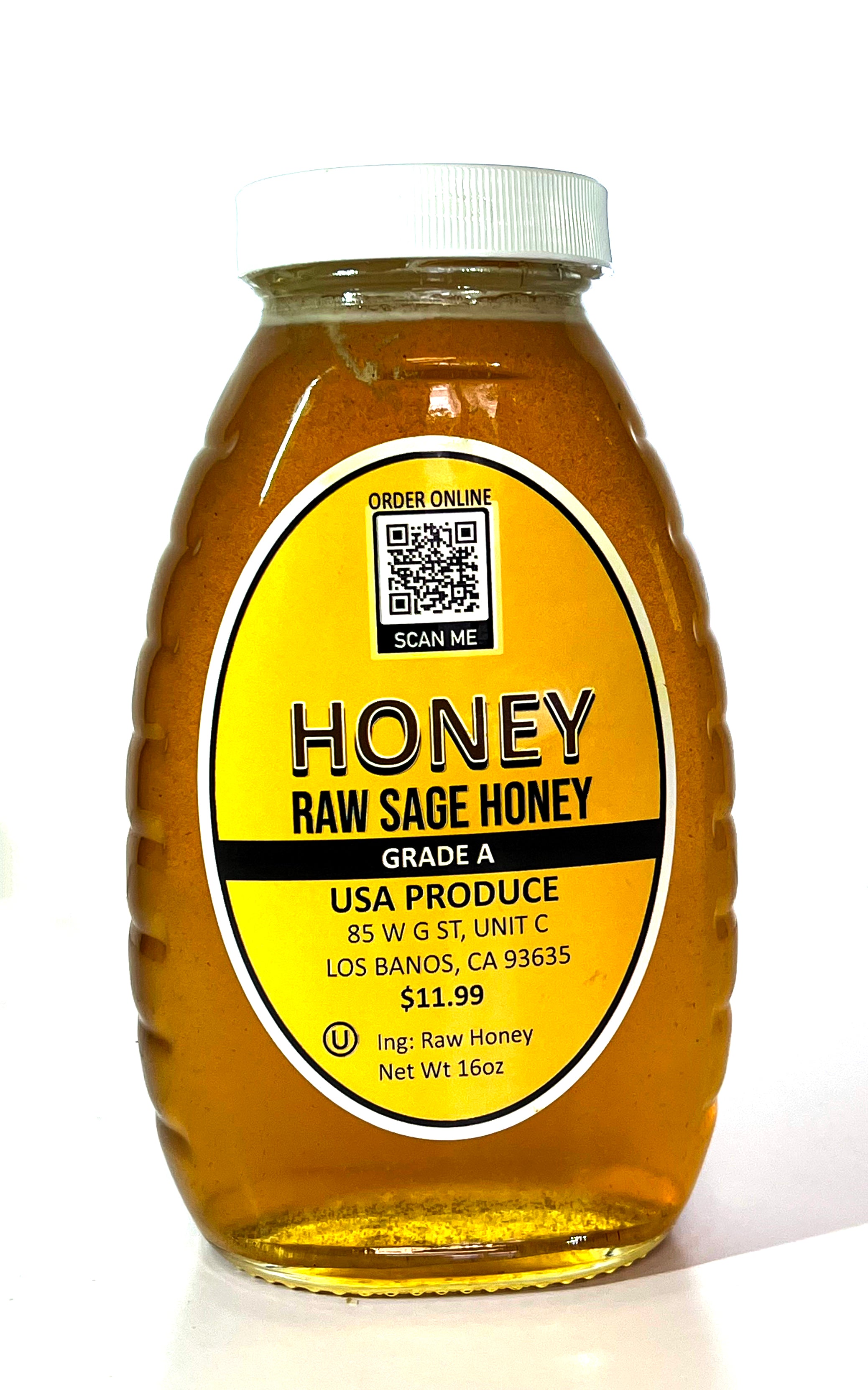 Pure Raw Sage Honey – USA PRODUCE